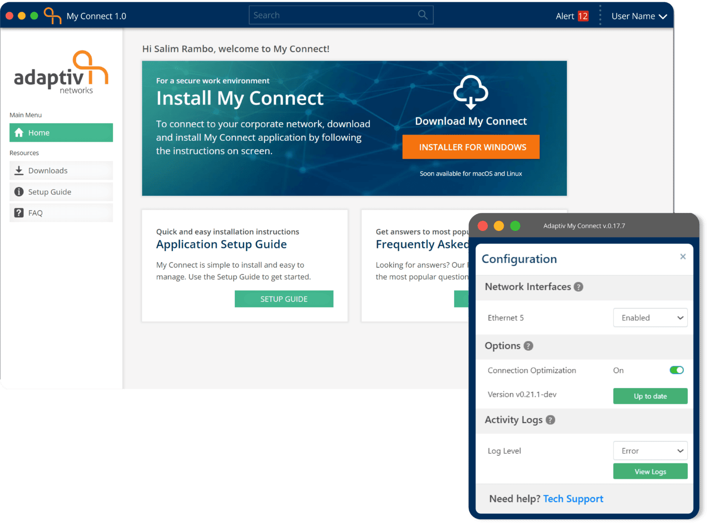My Connect | Smart VPN Client | Remote SD-WAN Access